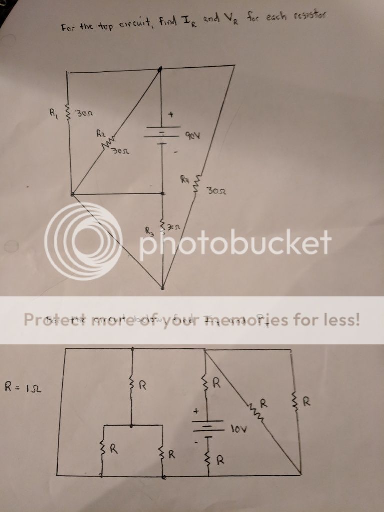 Problems with short circuits and voltage sources in the center. : r ...