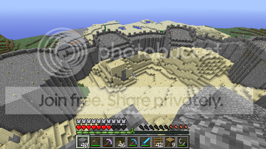 My castle/fortress/crapload of cobblestone walls - Screenshots - Show ...