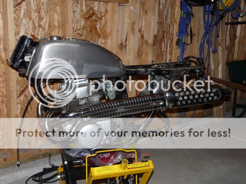 CB200T build - nearly completed. see page 8 and 9 for pics | DO THE TON